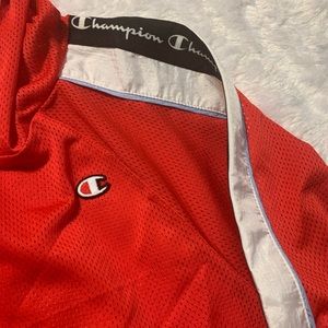 Champion | Tops | Champion Hooded Cropped Mesh Top Size S | Poshmark